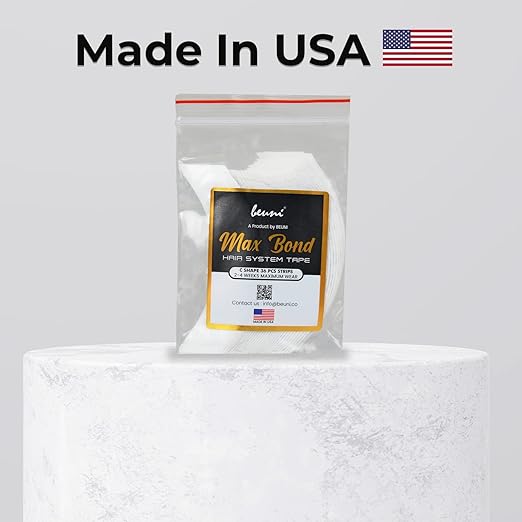 Premium Max Bond Hair System Tape Double Sided Transparent Ultra Hold ...